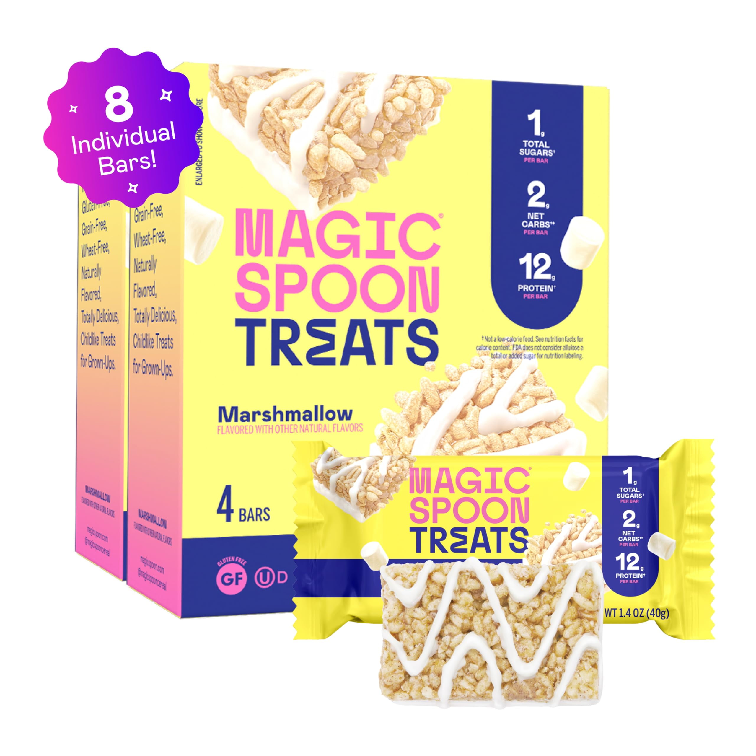 MAGIC SPOON Treats - YPF5 High Protein, Low Carb, Keto Friendly, Low ...