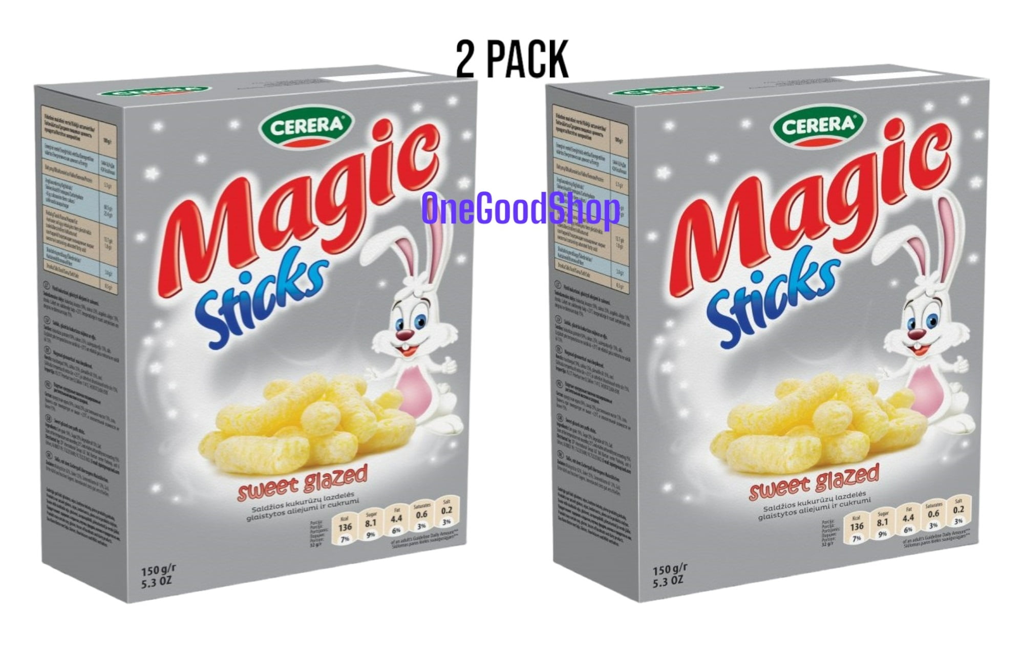 Customer reviews for MAGIC STICKS by CERERA - Sweet glazed corn puffs ...