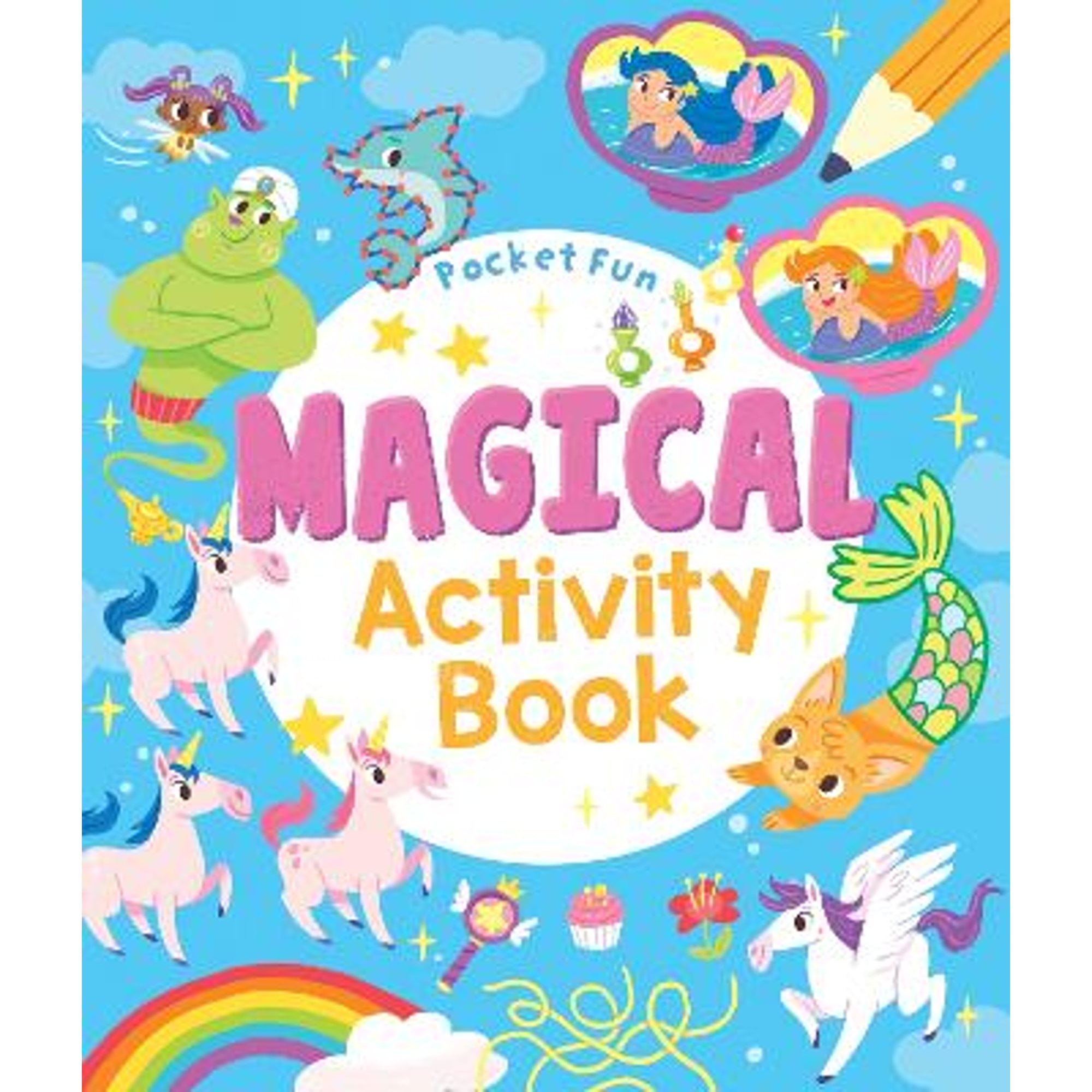 Pre-Owned MAGICAL ACTIVITY BOOK - Walmart.com