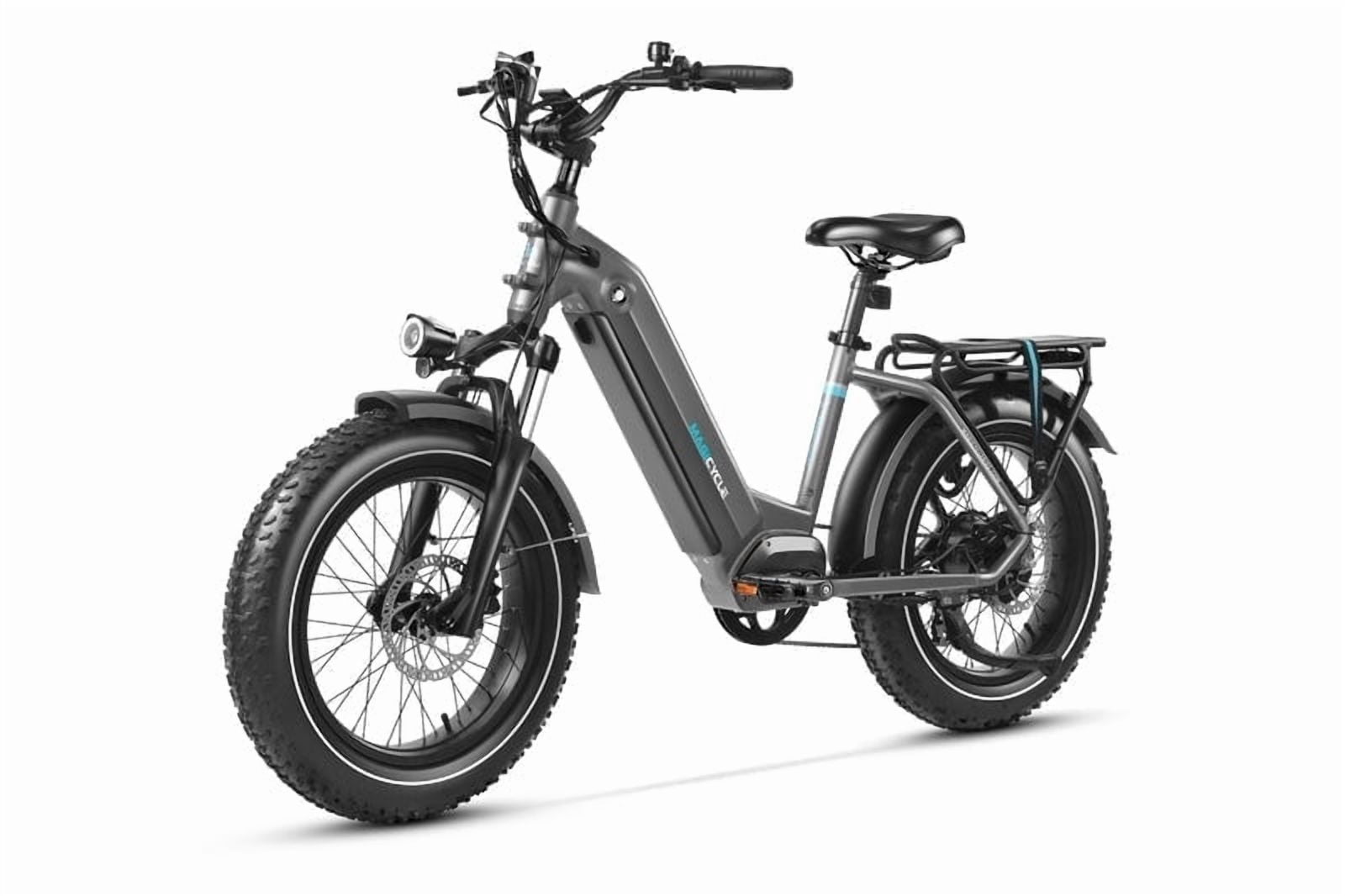 MAGICYCLE Electric Bike for Adults 20" Step-Through, Electric Commuter ...