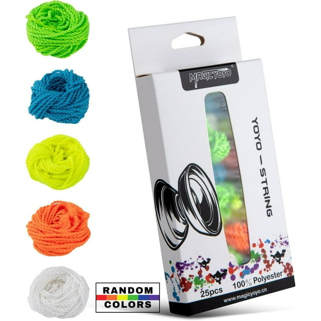 MAGICYOYO 100% Polyester Professional Yoyo Strings for Responsive and Non Responsvie Yoyos ...