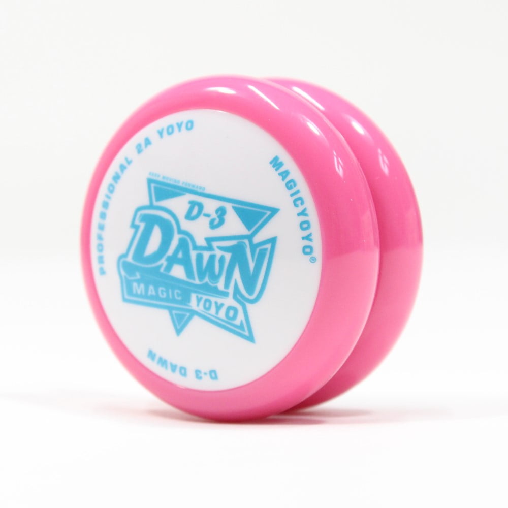 MAGICYOYO Dawn D3 Yo-Yo - Plastic Looping YoYo (Pink with White Cap ...
