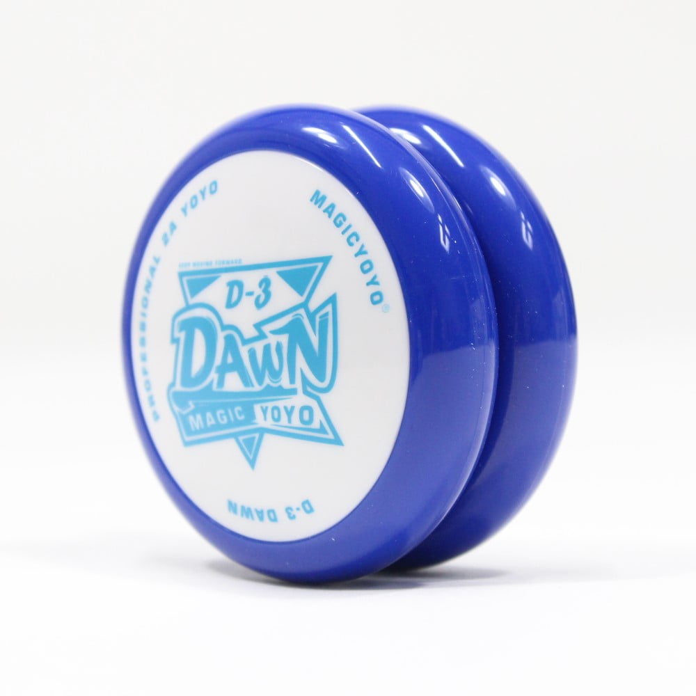 MAGICYOYO Dawn D3 Yo-Yo - Plastic Looping YoYo (Royal Blue with White ...