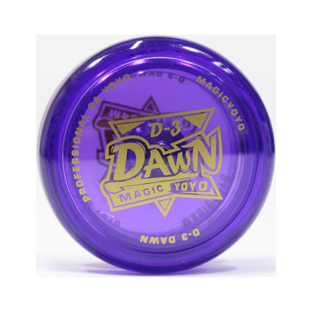 MAGICYOYO Dawn D3 Yo-Yo - Plastic Looping YoYo (Translucent Purple ...