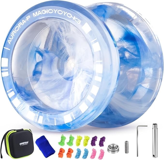 MAGICYOYO K3 Aurora-p Kids Pro Yoyo - Responsive Yoyo for Kids，Plastic ...