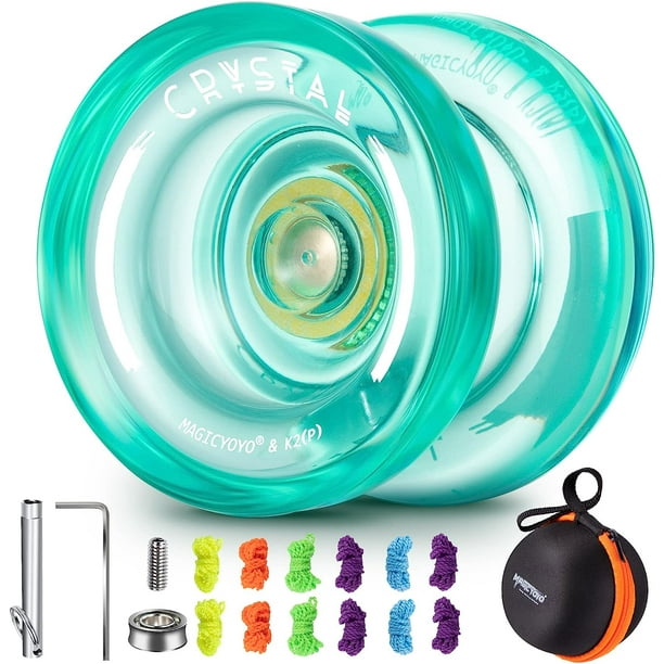 MAGICYOYO Professional Responsive Yoyo K2 Crystal Green, Durable ...