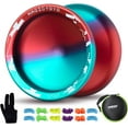 MAGICYOYO Professional Unresponsive Yoyo V10 Red Blue Gradient- Finger ...