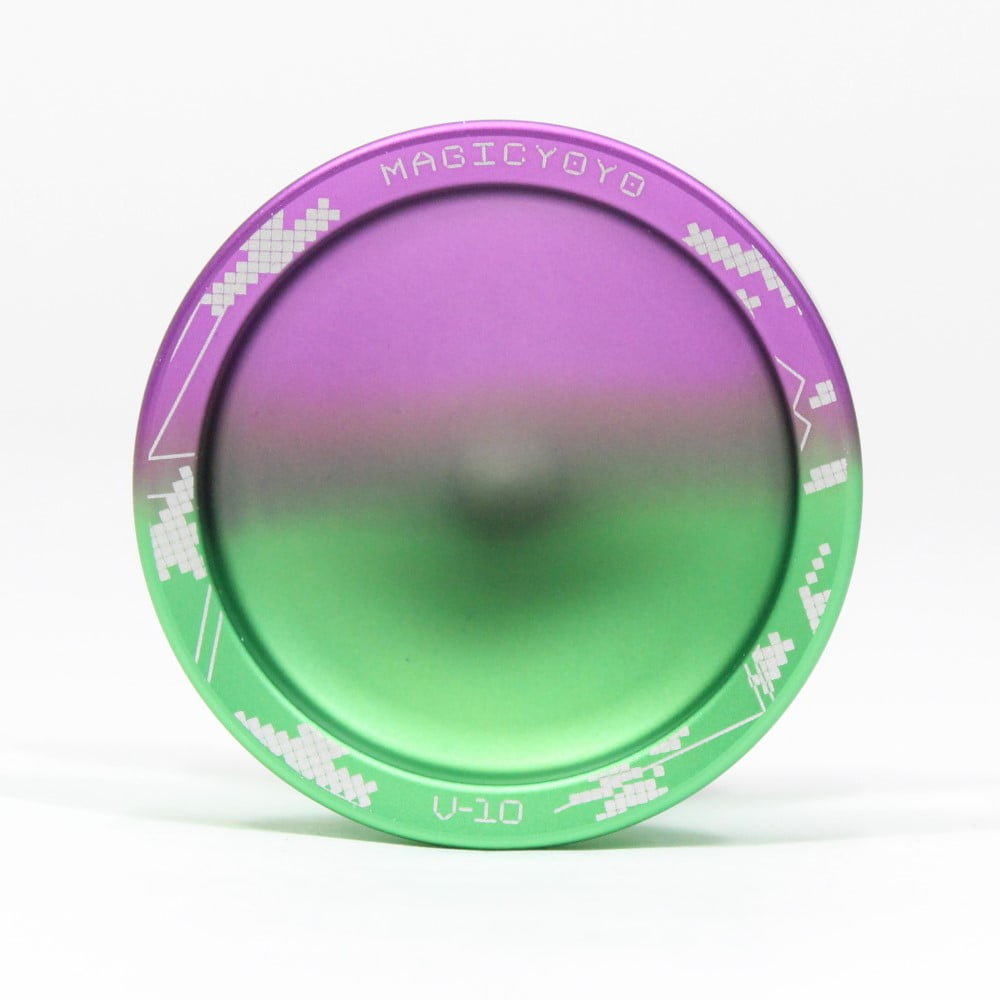MAGICYOYO V10 Yo-Yo - (Green Purple Fade) - Walmart.com