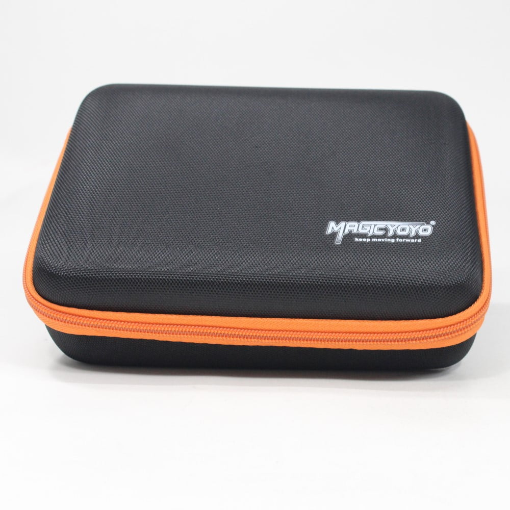 MAGICYOYO Yo-Yo Storage Case - YoYo Carry Bag (Holds 6) (Black/Orange ...