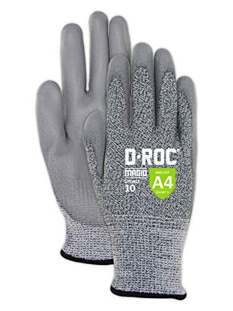 MAGID Cut Resistant Polyurethane Coated Gloves, Size 9 (12 Pairs ...
