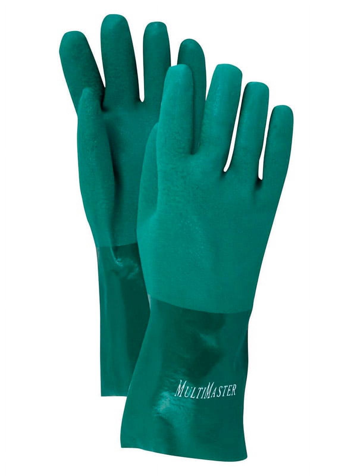 Handmaster Gloves Pvc Coated Fits All Gauntlet Pair - Walmart.com
