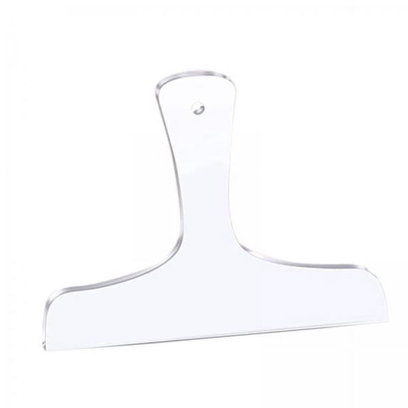 MAGIDEAL 2x Curvy Angled Board Handle Template, Clear Acrylic Handle ...