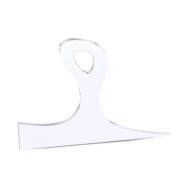 MAGIDEAL 2xAcrylic Cutting Board Handle Router Template Clear Acrylic ...