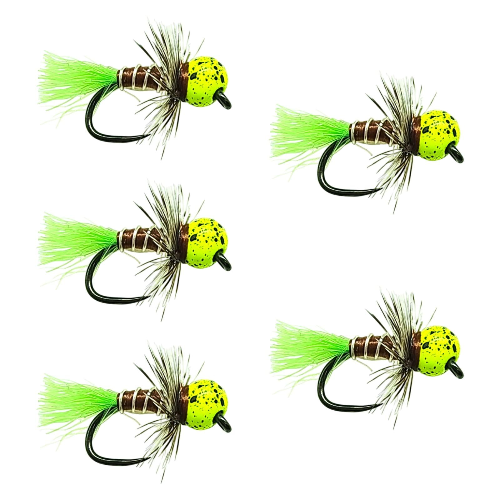 MAGIDEAL 5 Pieces Tungsten Jig Head Fly Fly Underwater Lifelike with ...