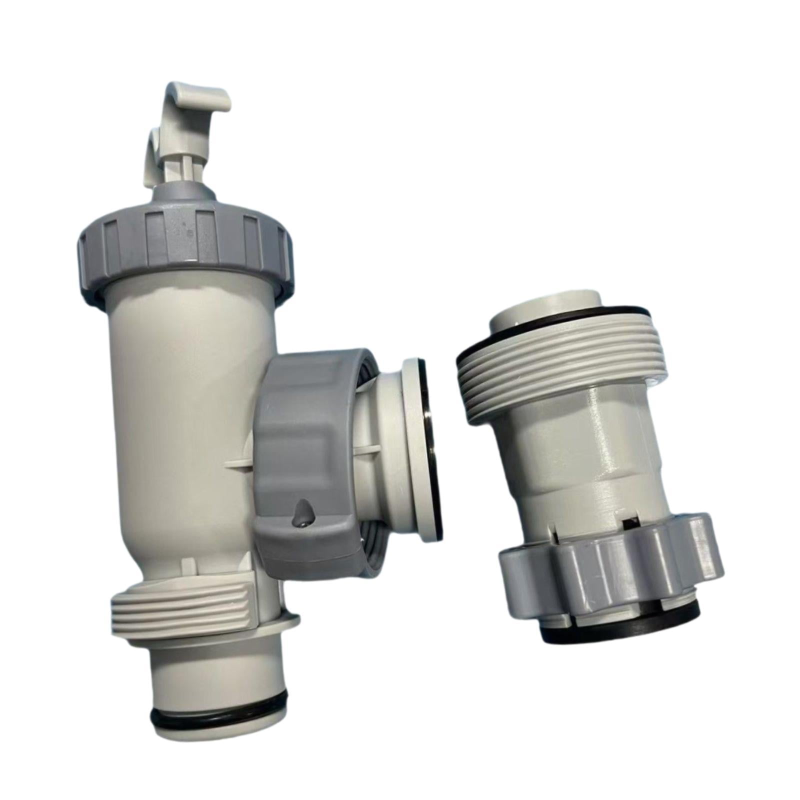 MAGIDEAL Pool Plunger Valve Pool Hose Adapter Attachment Replacement ...