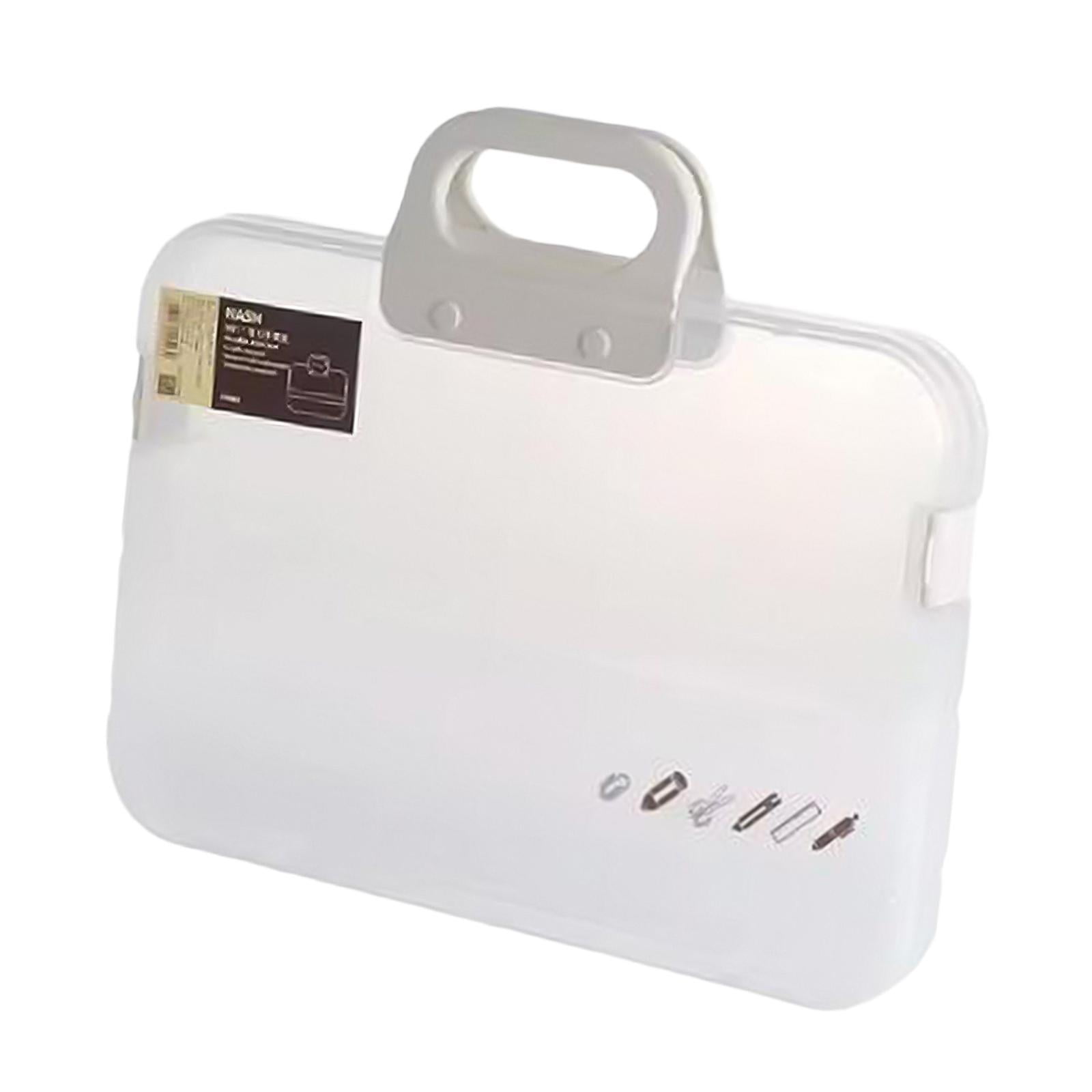 MAGIDEAL Portable files Organizer A4 Document Box Multipurpose ...