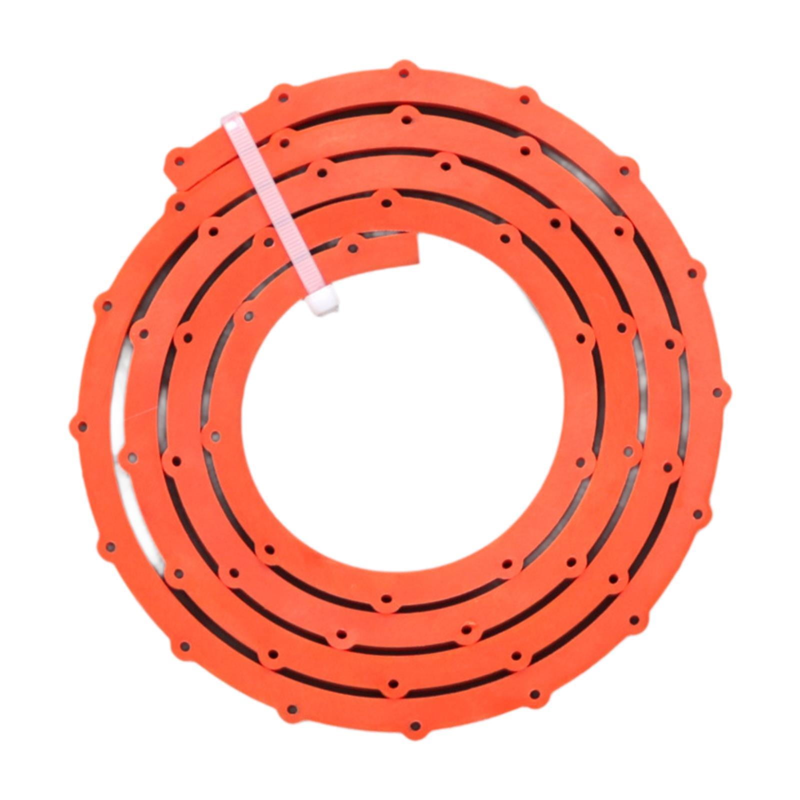 MAGIDEAL Woodworking Profiling Strip Mini Flexible Curve Guide Rubber ...