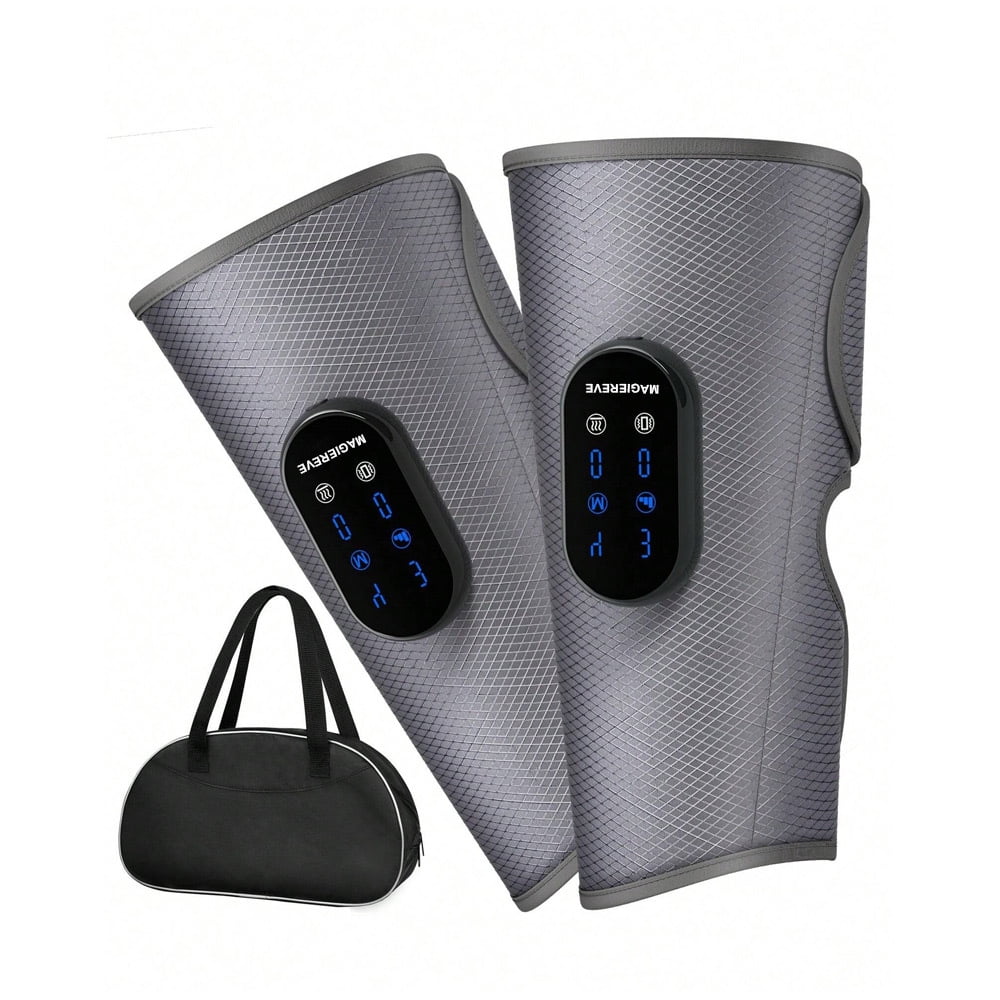 MAGIEREVE Leg Massager with Heat and Air Compression, Calf Massager ...