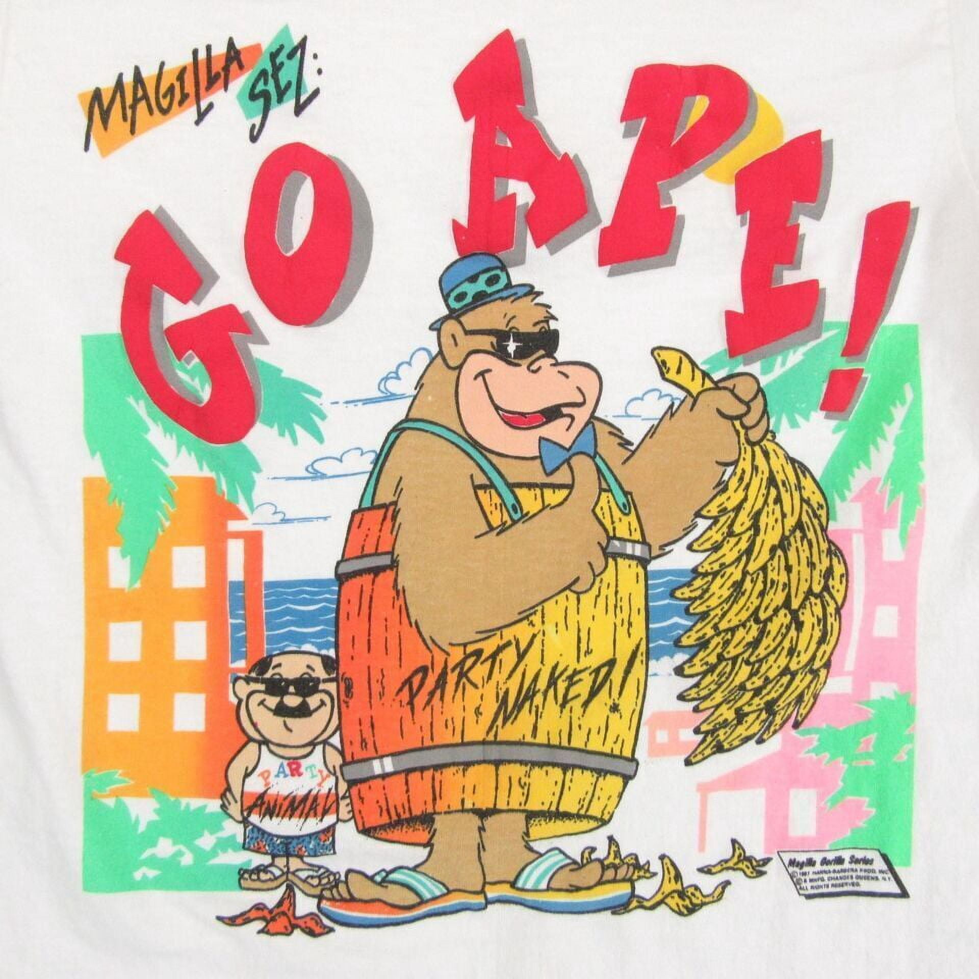 MAGILLA GORILLA SHOW Cotton White Men S-234XL T-Shirt YI232 - Walmart.com