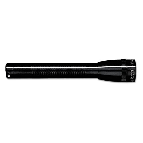 MAGLITE, Mini Mag 2 AA-Cell Flashlight, BLACK MML AA, LED Compact ...