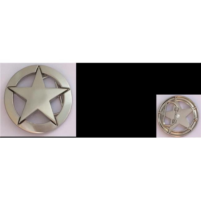 MAGM JDX-MG99020 Gold Star Belt Buckle in A Circle - Walmart.com