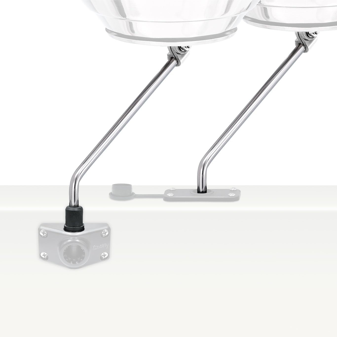 MAGMA Products, A10-165 Scotty Socket Fish-Rod Holder Mount, Multi, One ...