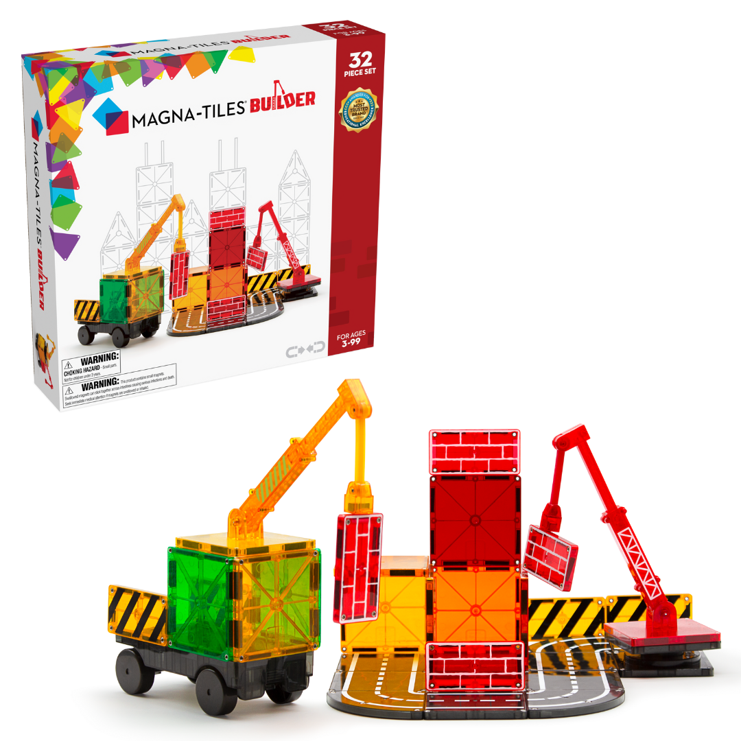Popular® Playthings Magnetic Build-a-Truck? Construction - Walmart.com