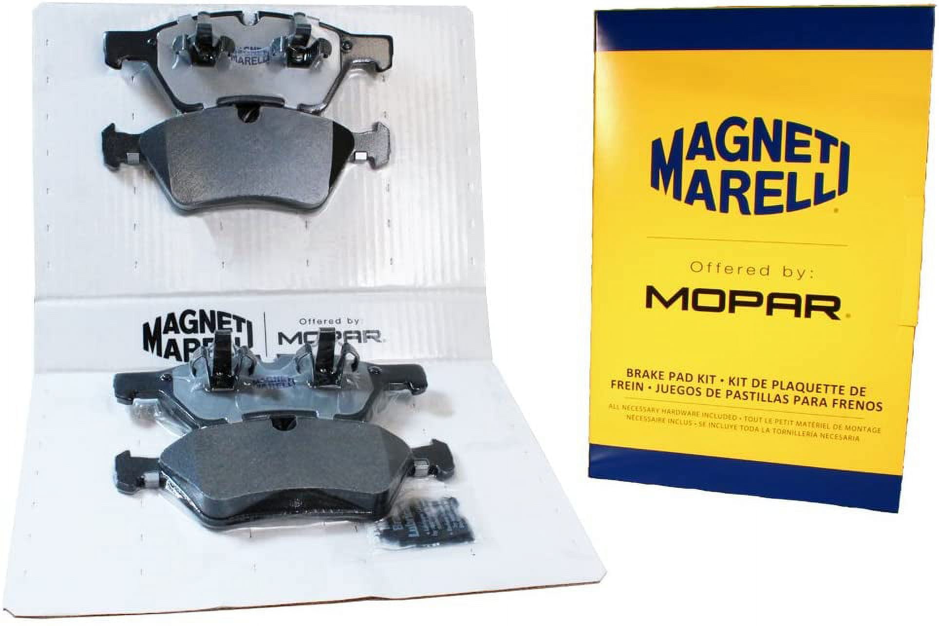MAGNETI MARELLI, MM BRAKES, OEDISCBRAKEFRICTION, PAD KIT - Walmart.com