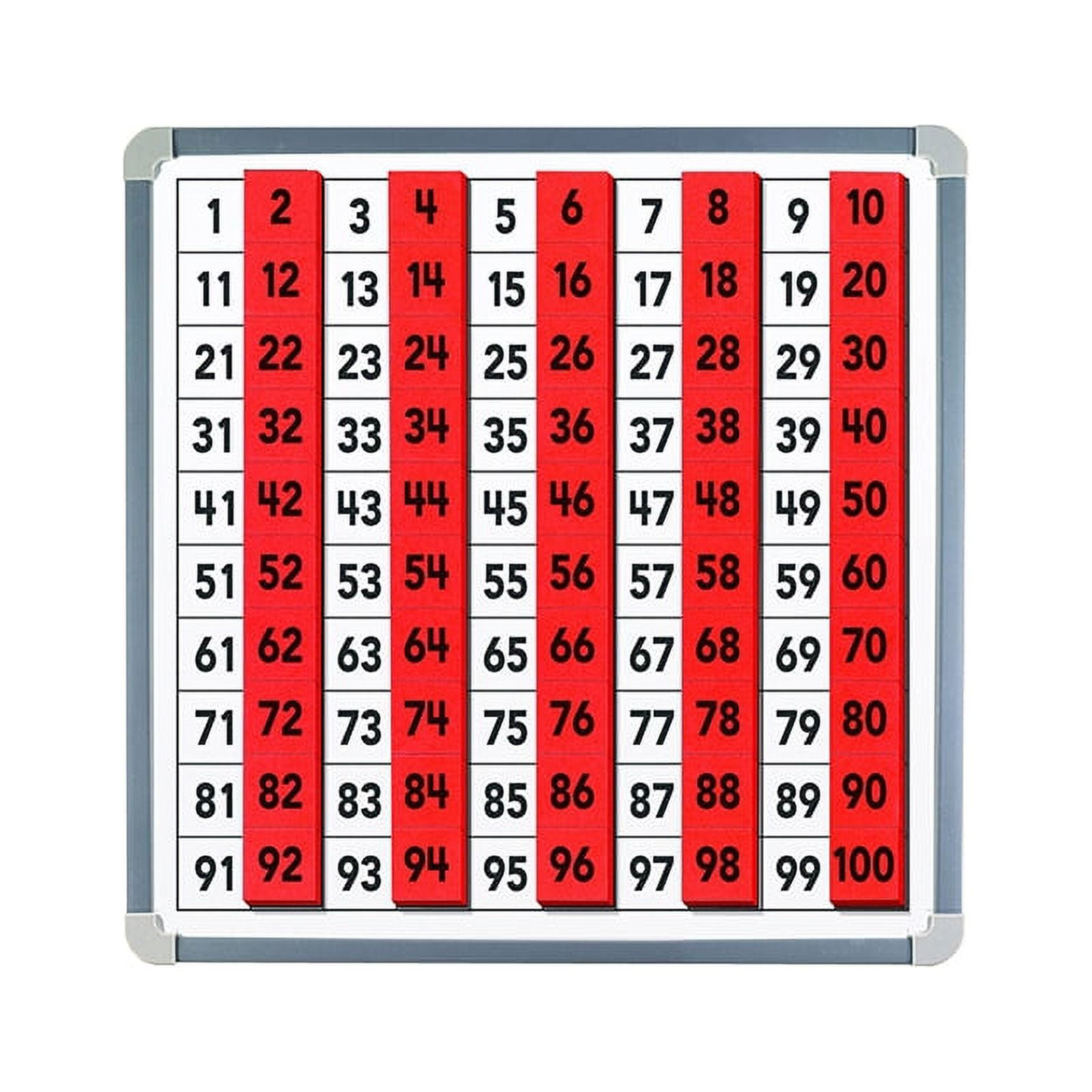 (Price/EA)Educational Insights EI-4802 Magnetic 100 Board & Tiles ...