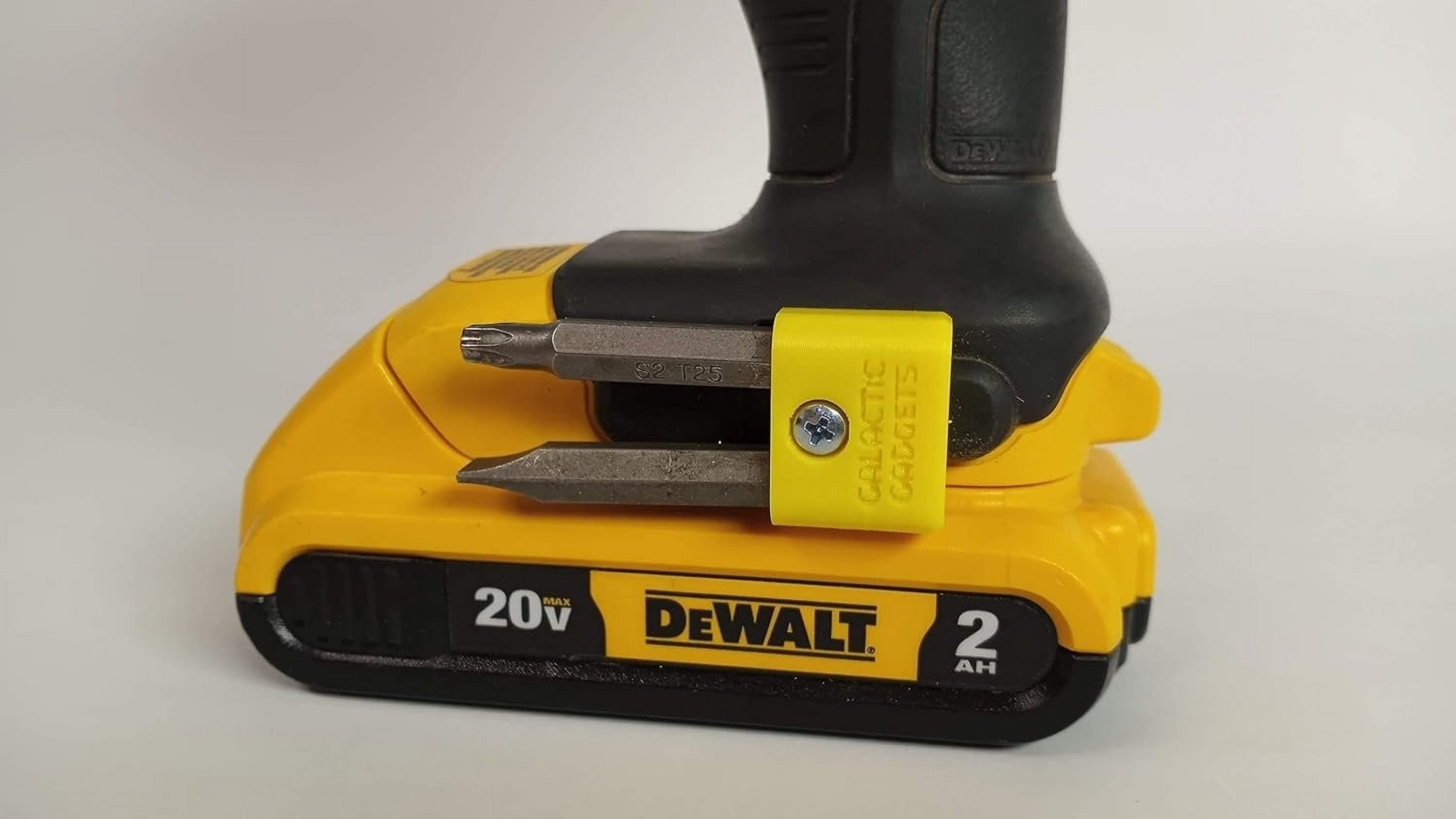 MAGNETIC Bit Holder for DEWALT 20V Drill or Craftsman V20 Drill - Side ...