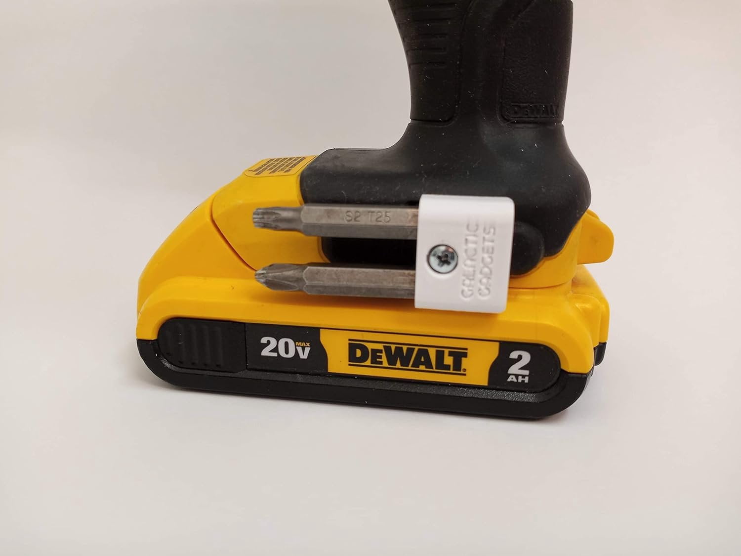 MAGNETIC Bit Holder for DEWALT 20V Drill or Craftsman V20 Drill - Side ...