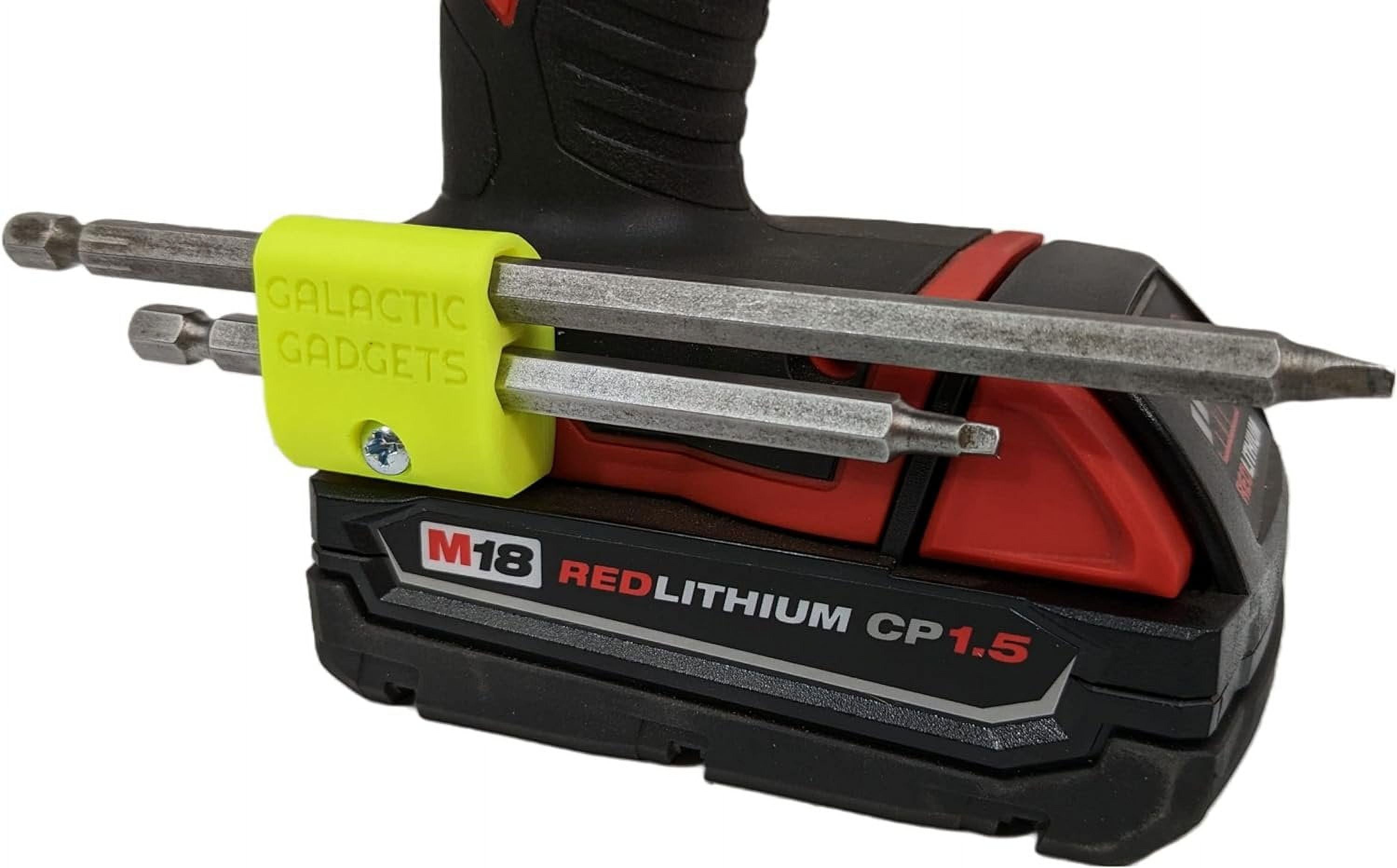 MAGNETIC Bit Holder for Milwaukee M18 Drill - Side Mounted - Strong ...