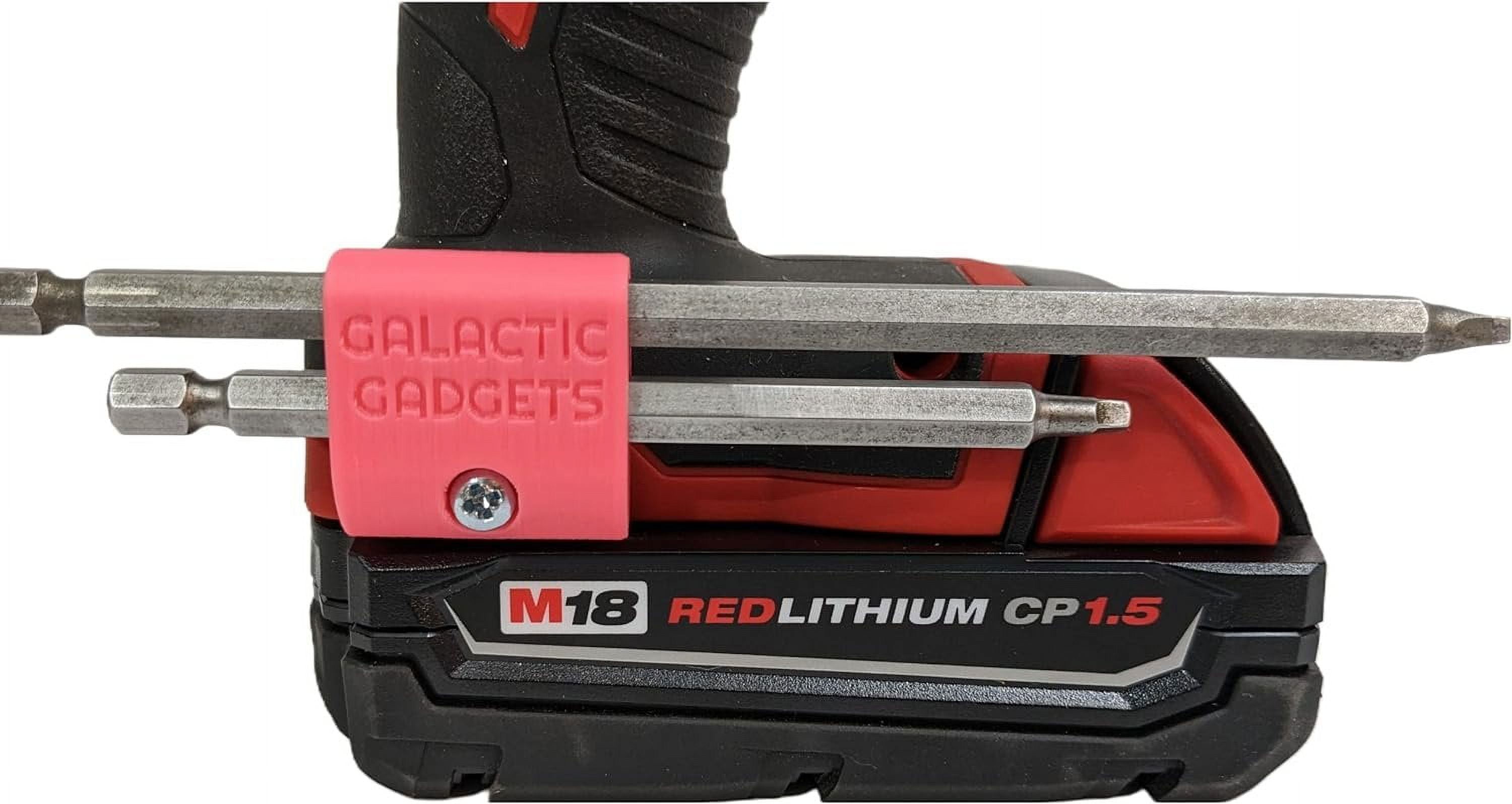 MAGNETIC Bit Holder for Milwaukee M18 Drill - Side Mounted - Strong ...