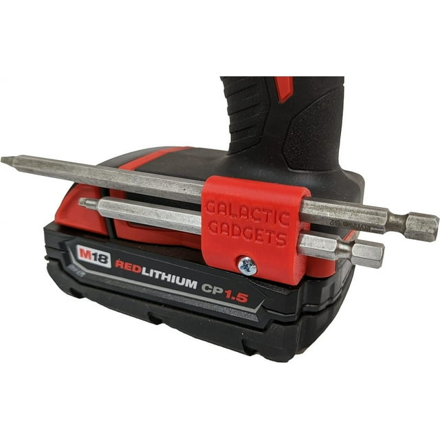 MAGNETIC Bit Holder for Milwaukee M18 Drill - Side Mounted - Strong ...