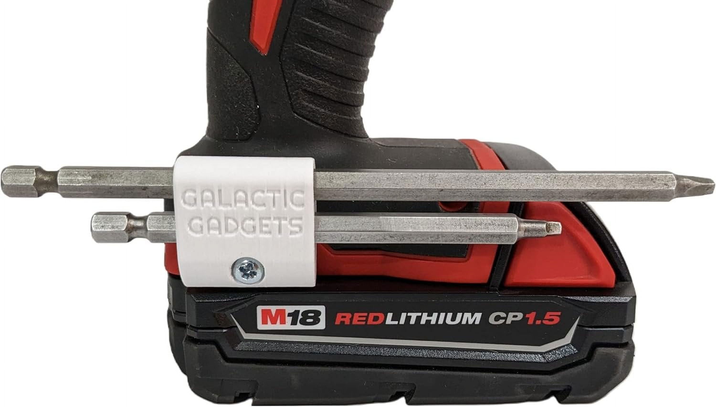MAGNETIC Bit Holder for Milwaukee M18 Drill - Side Mounted - Strong ...