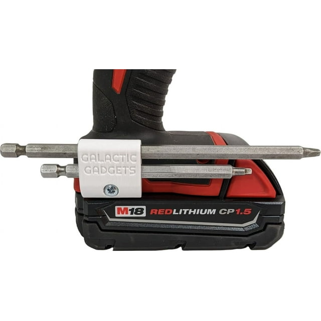 MAGNETIC Bit Holder for Milwaukee M18 Drill - Side Mounted - Strong ...