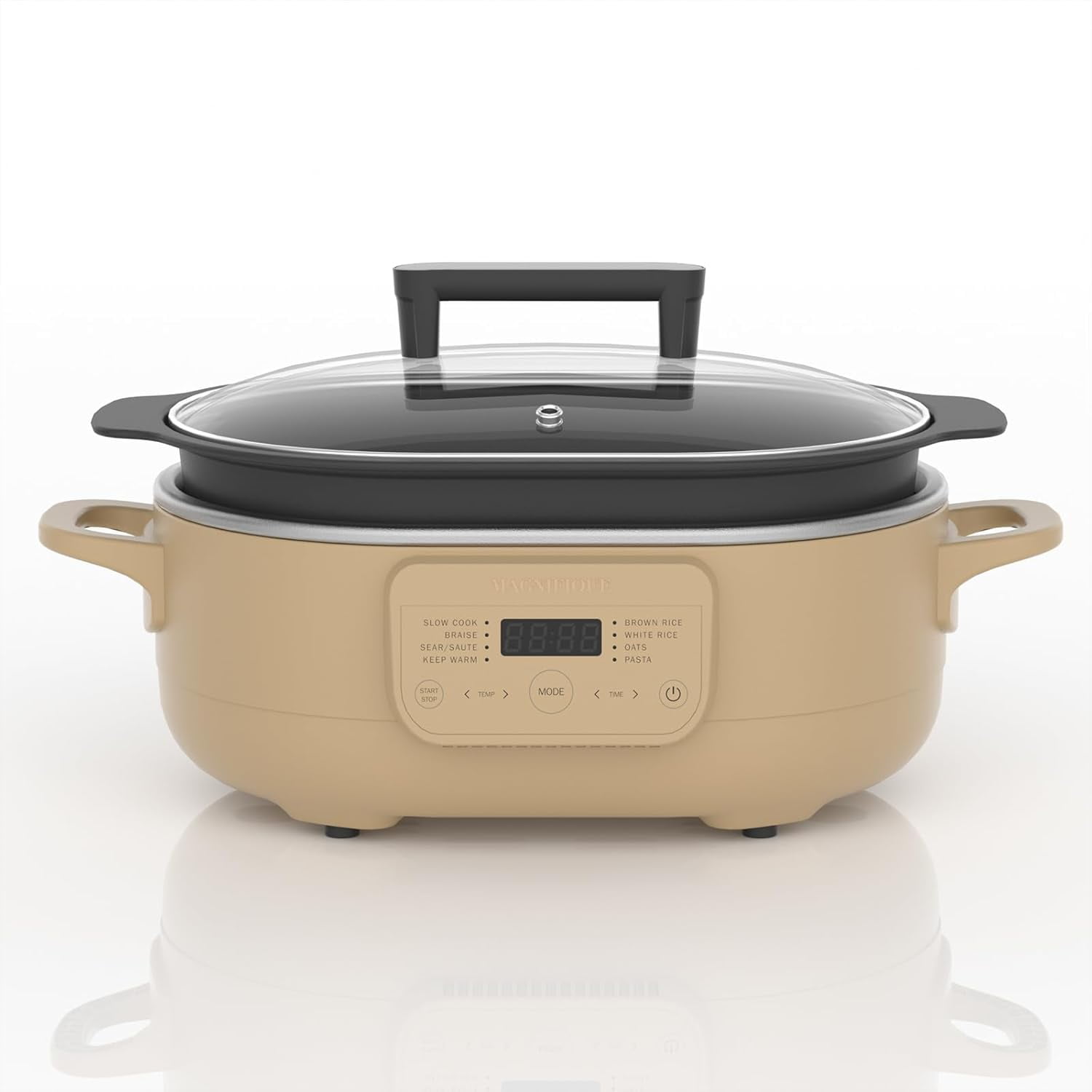 MAGNIFIQUE 6 Quart Multi-Cooker, with 8-in-1 Casserole Programmable ...