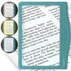 MAGNIPROS 5X Large LED Full Page Magnifying Glass with Collapsible ...