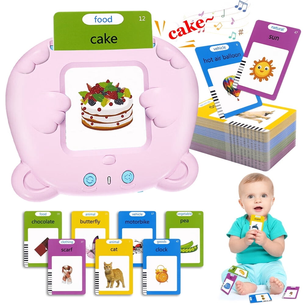 "Magotan Toddler Speech Toys, 112 Educational Cards, 224 Sides, ABS ...