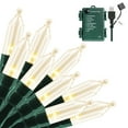 MAGOTAN 18ft 50 LED Mini Christmas Lights with Timer Function, USB & Battery Powered, Waterproof ...