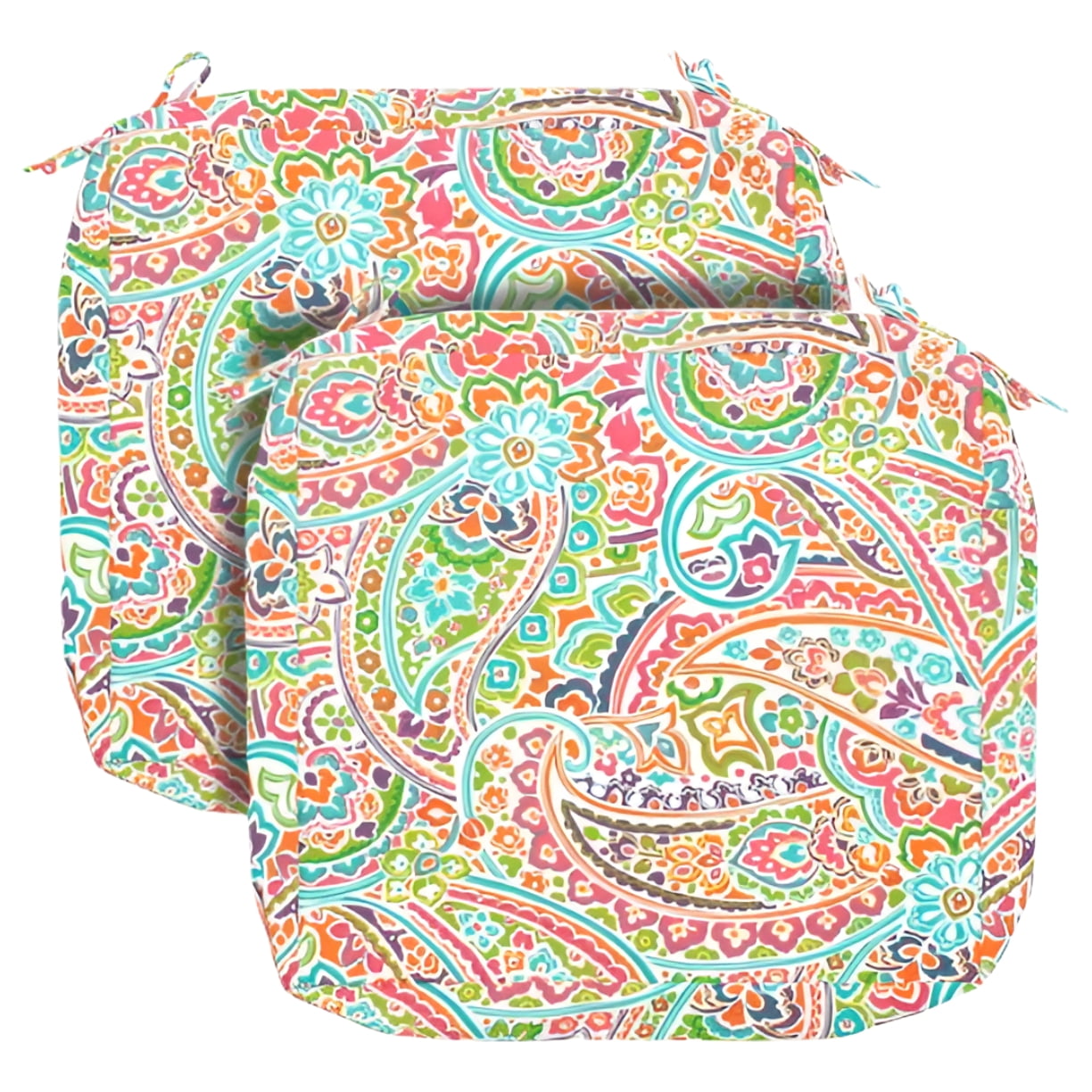 MAGPIE 22"x20"x4" Outdoor Cushion Cover 2 Pack, No Insert, for Patio ...