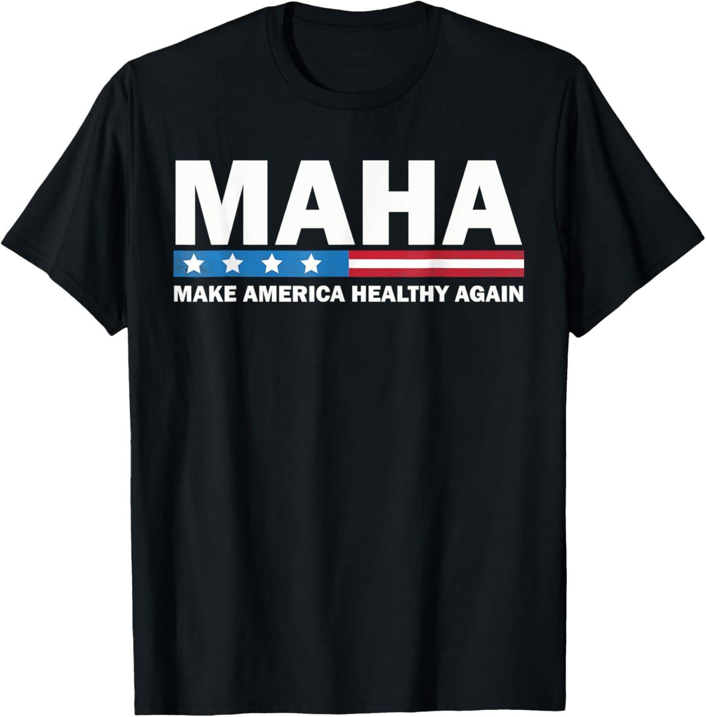 MAHA Make America Healthy Again 2024 US Election T-Shirt - Walmart.com