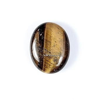 MAHAKAL AGATE EXPORT Healing Crystal Tiger Eye Palm Stone for Anxiety ...