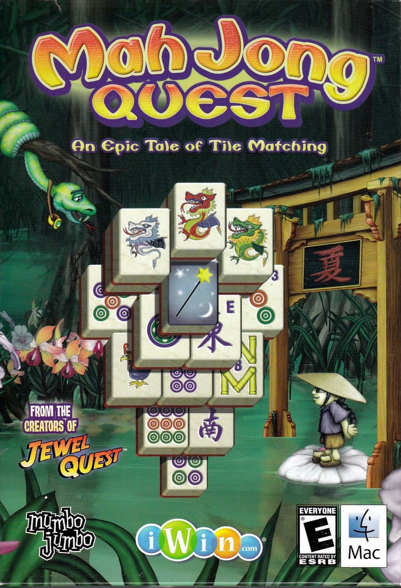 MAHJONG QUEST - Mah Jong for MAC only - An Epic Tale of Tile Matching ...