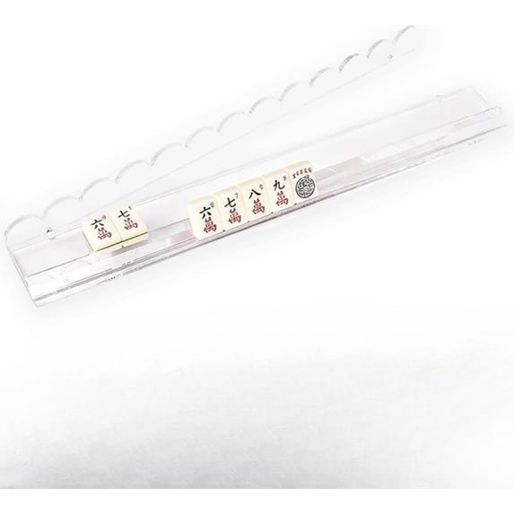 MAHJONG RACKS WITH MAGNETIC PUSHERS 20 Inch Long Mahjong Rack With ...
