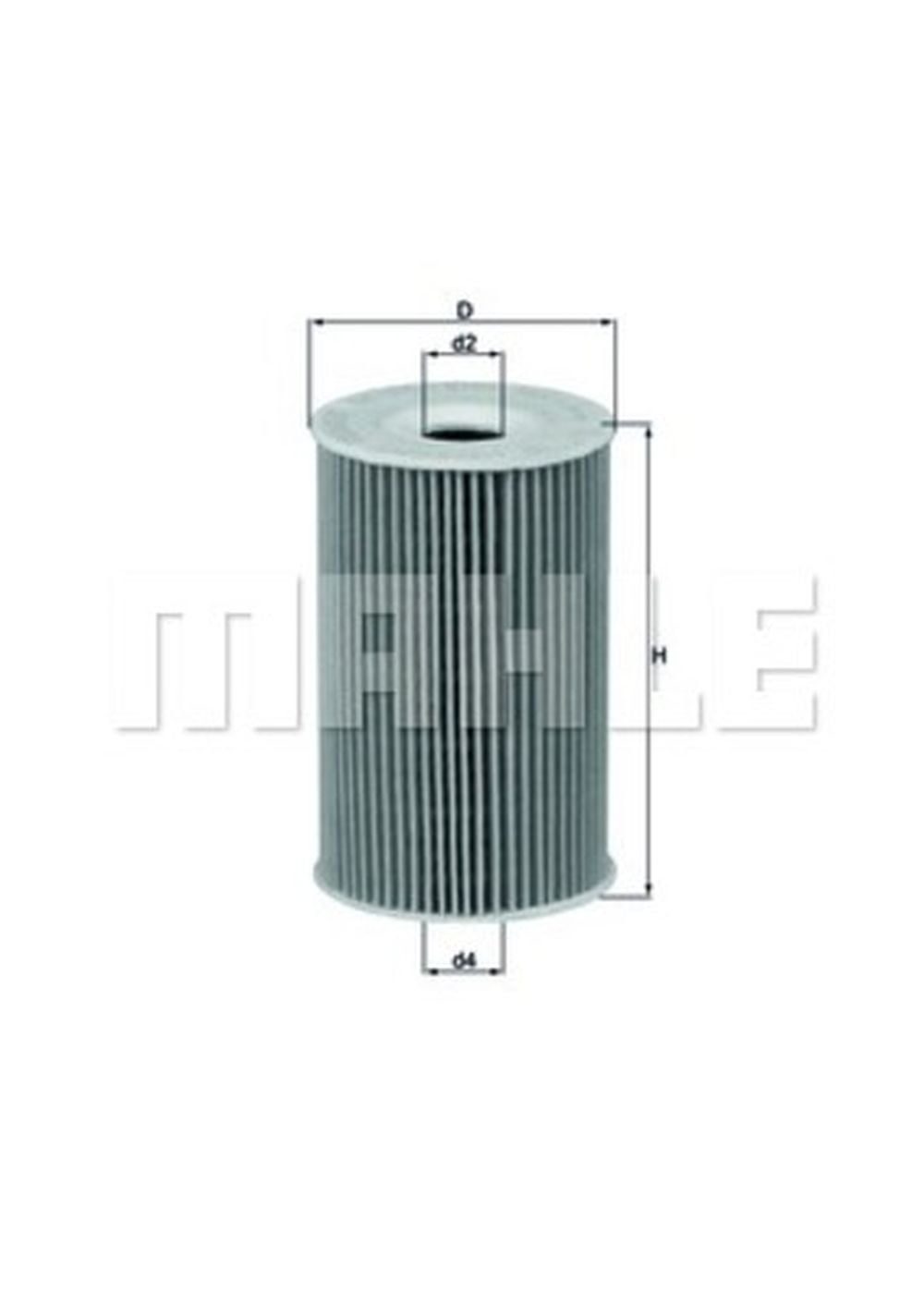 MAHLE OX 127/1D Engine Oil Filter - Walmart.com