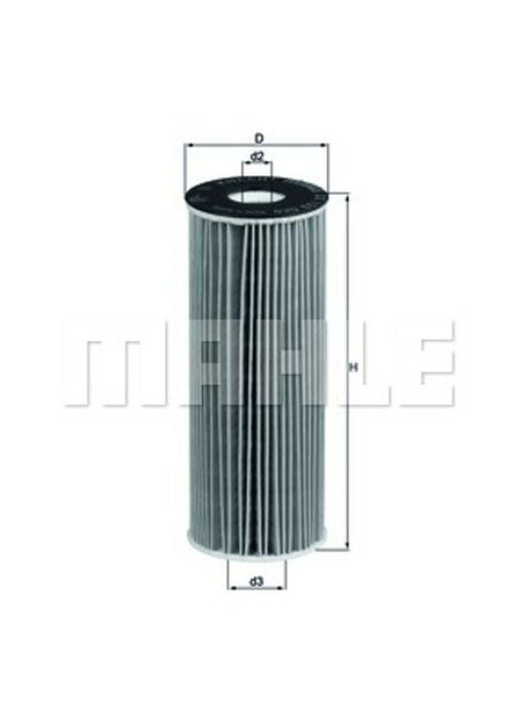 MAHLE OX 133D ECO Engine Oil Filter Element Fits select: 1998-2004 ...