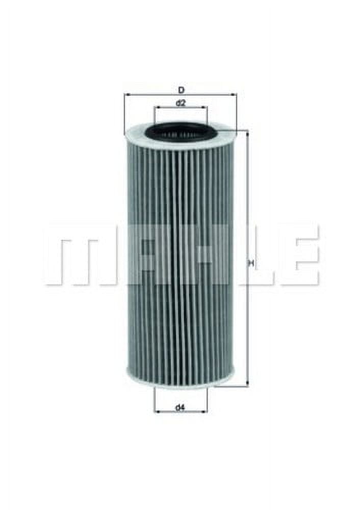 MAHLE OX 177 3D Engine Oil Filter Prevents Dirt Particles Lubricant ...