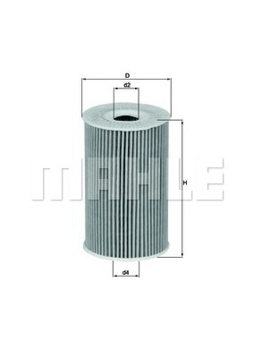 MAHLE OX 351D ECO Engine Oil Filter Element Fits select: 2008 KIA ...
