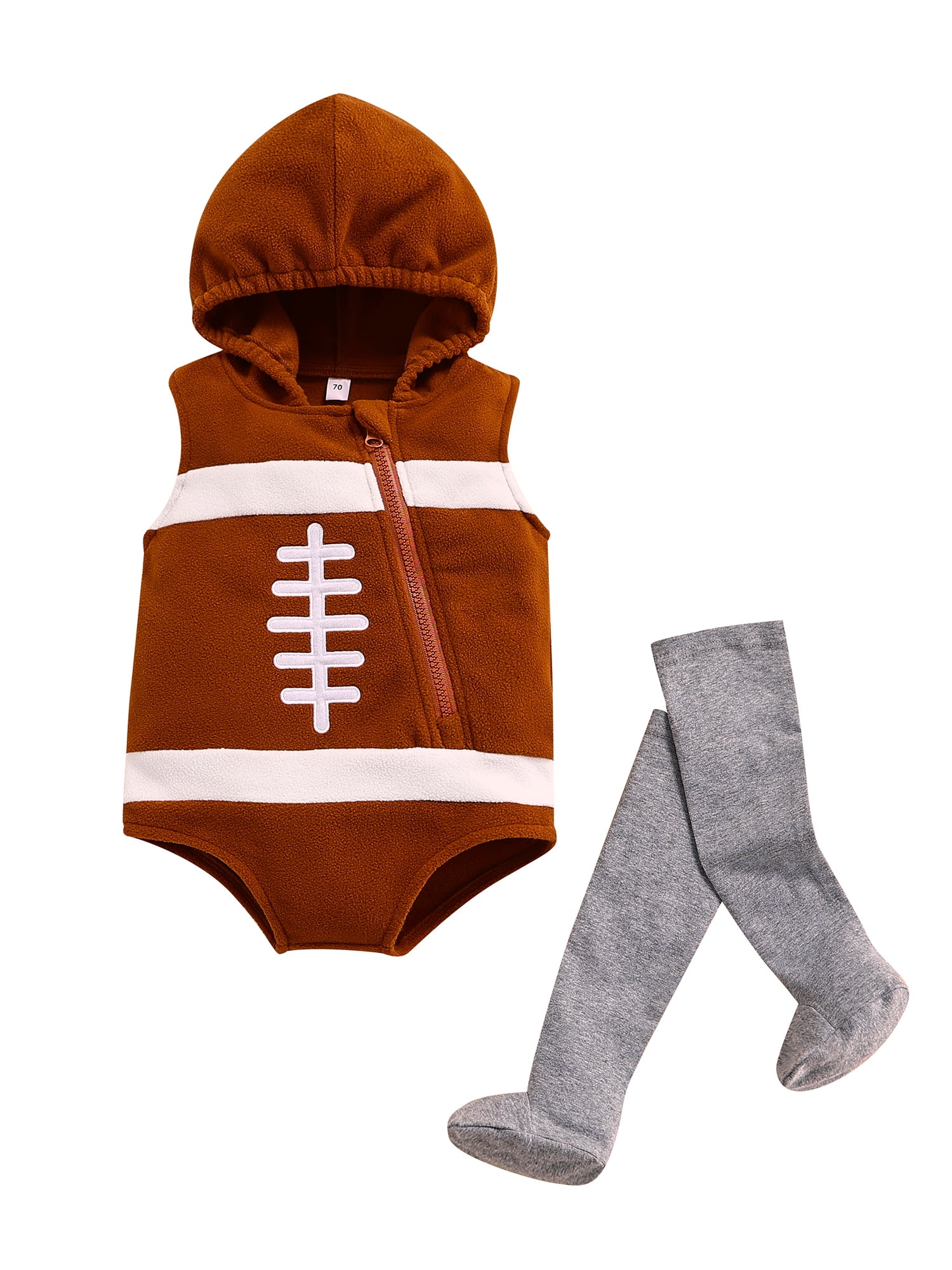 MAI 0-24M Infant Baby Girls Fall Romper Set Creative Rugby Appearance ...